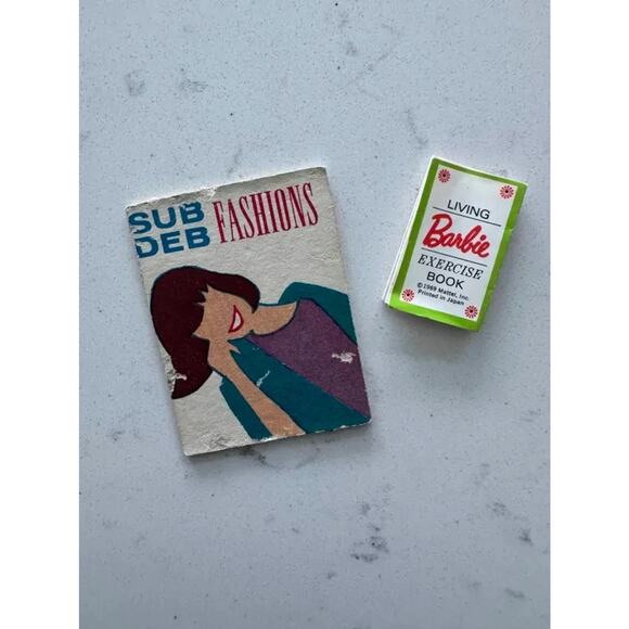 Mattel | Toys | Sub Deb Fashions Barbie Magazine Living Barbie Exercise ...